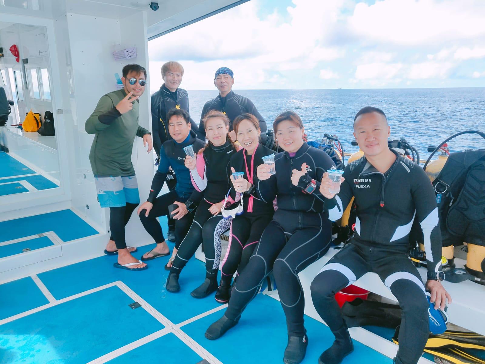 Moji Dive. Green Island, Taiwan